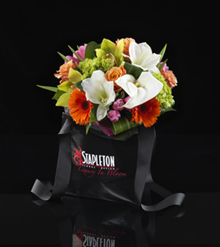 Stapleton Floral Signature Bouquet Bag - Boston Florist | Stapleton ...